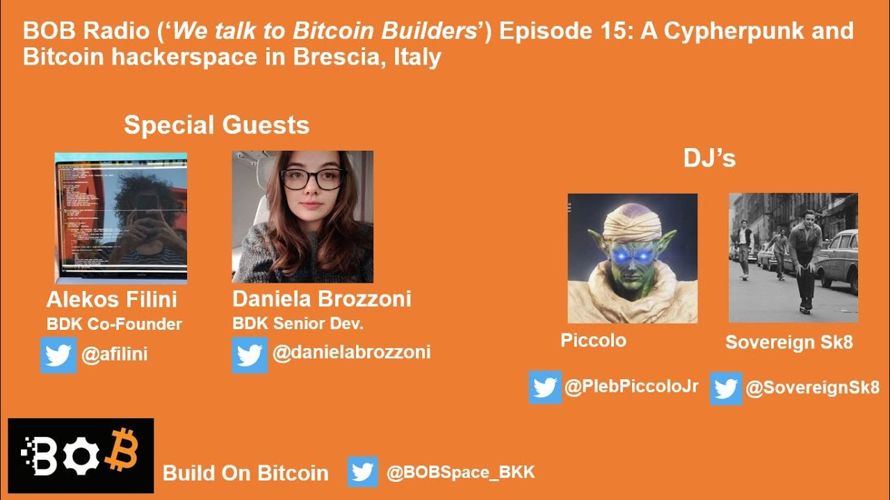 BOBR - EP15: A Cypherpunk and Bitcoin Hackerspace in Italy - YouTube