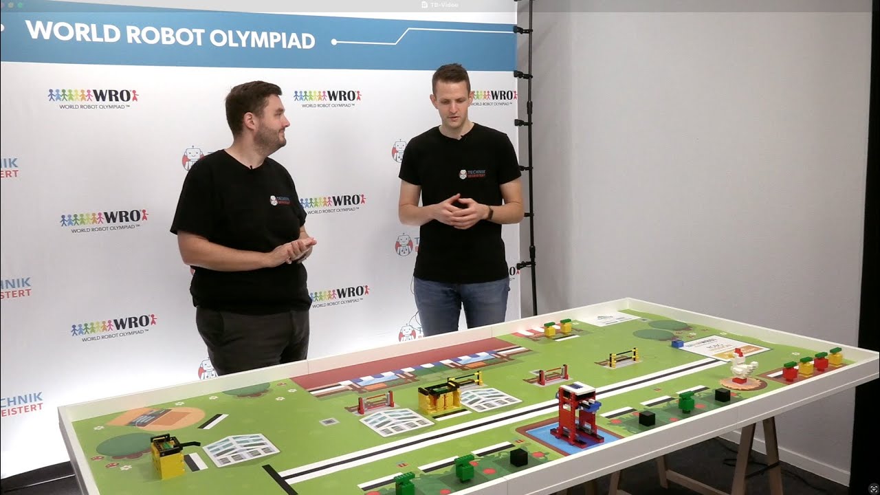 WRO RoboMission Wettbewerbsmodus in Deutschland zur Saison 2025 - YouTube