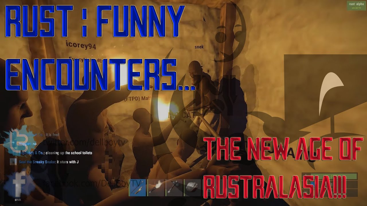 Rust : Funny Encounters - The New Age of Rustralasia! (Strange Cult of ...