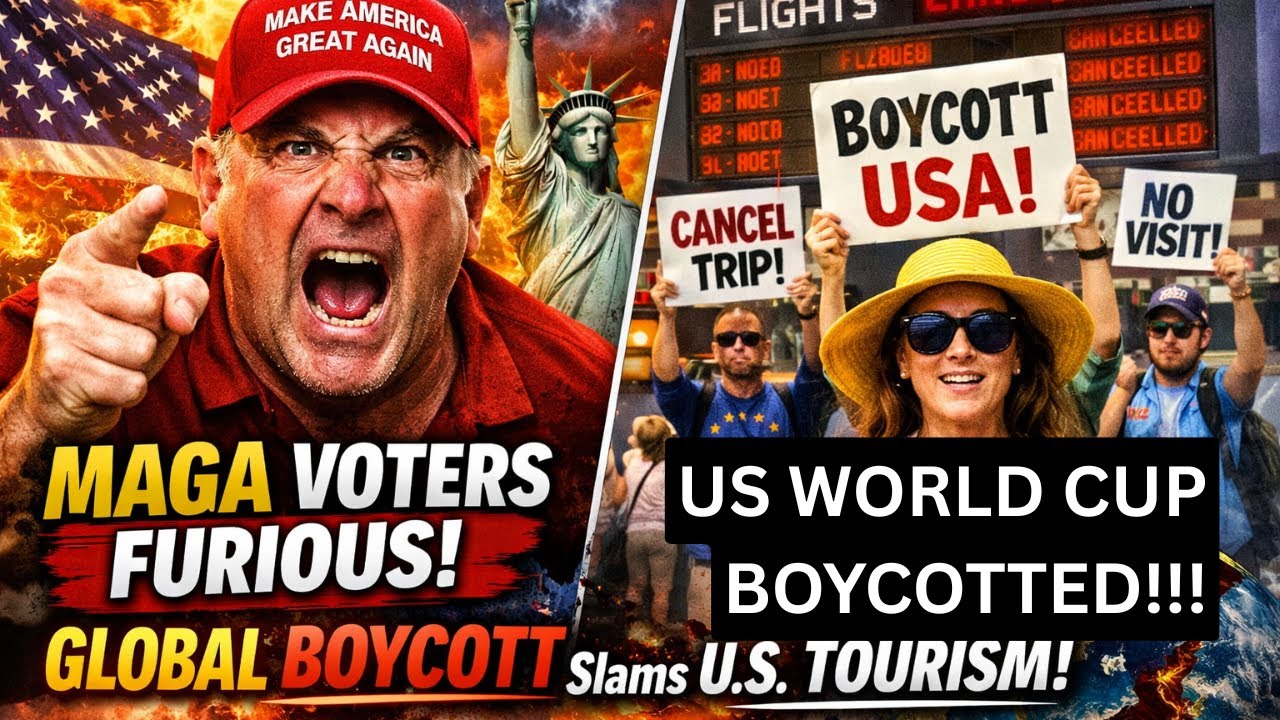 MAGA Voters Furious As Global BOYCOTT Slams U.S. Tourism on World Cup ...