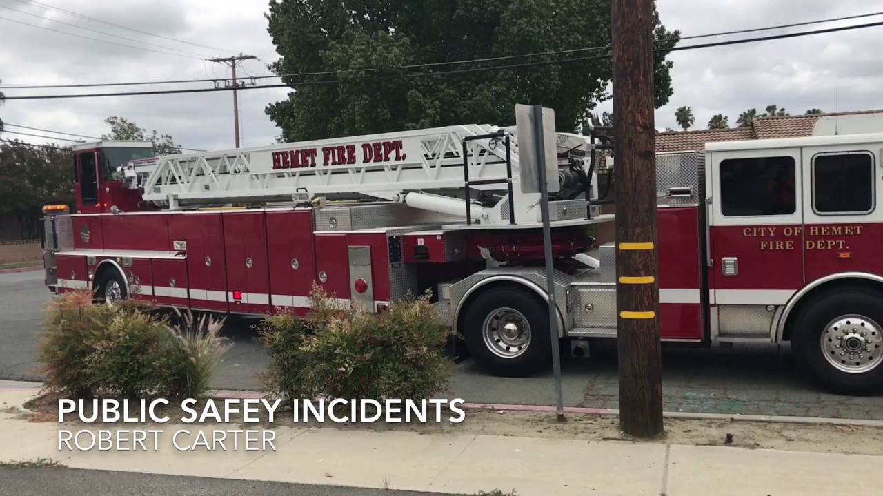 Structure fire response Hemet May 16 2017 - YouTube