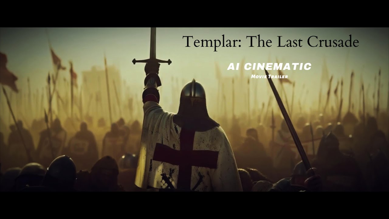 Templar: The Last Crusade AI Cinematic Trailer 2024 #midjourney #ai # ...