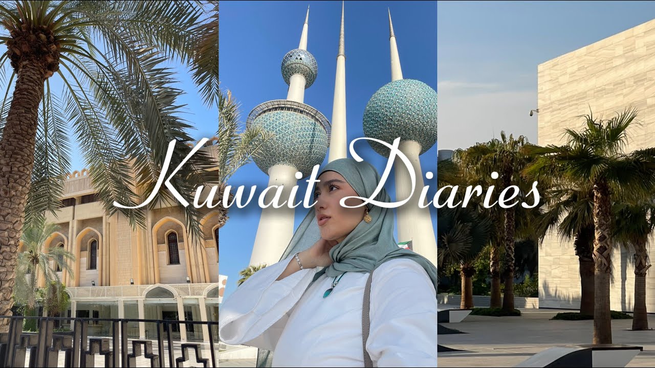 KUWAIT DIARIES ️ - my first time in Kuwait City - YouTube