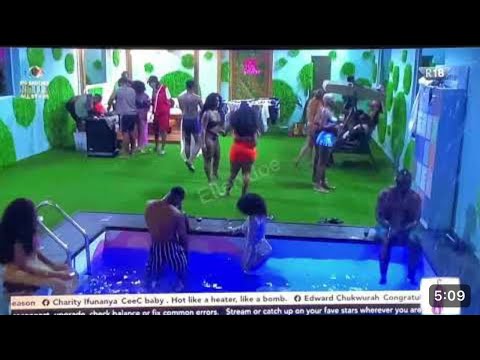 Let’s talk about the pool party!Big brother naija all stars #bbnaija # ...