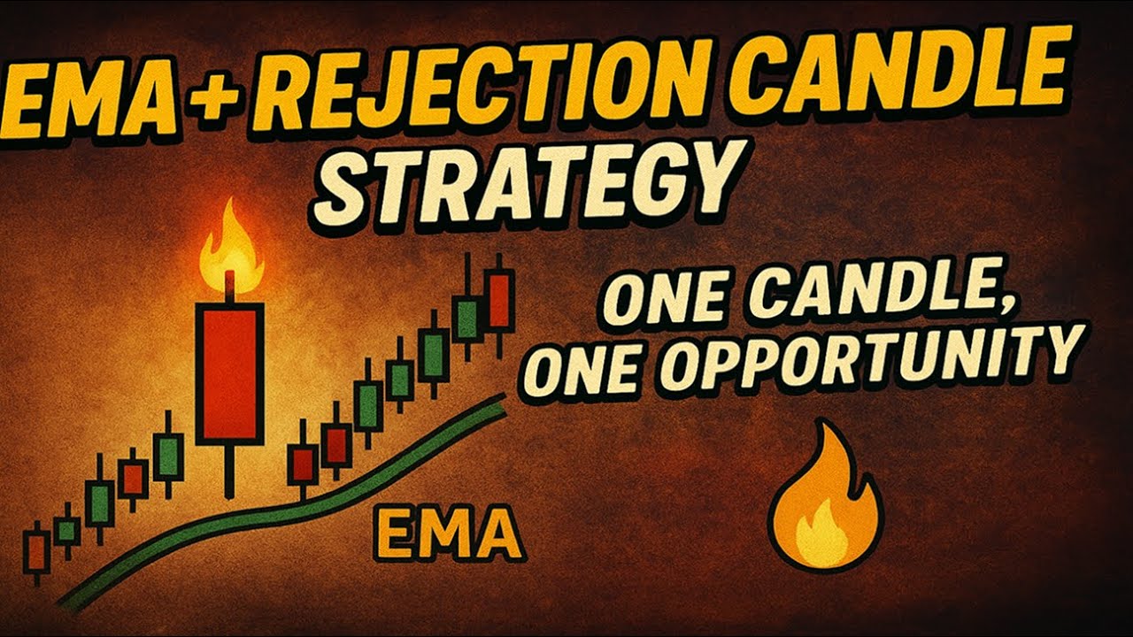 EMA + Rejection Candle Strategy | One Candle, One Opportunity 🔥 - YouTube