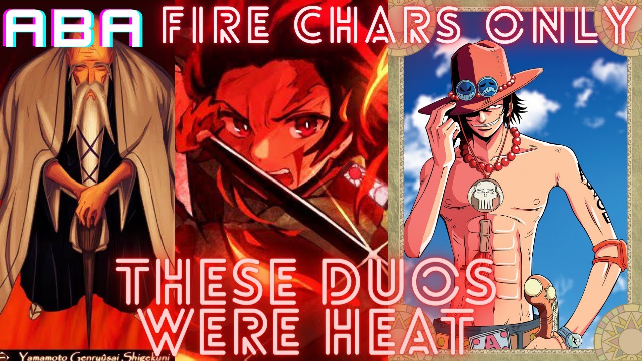 USING ONLY FIRE CHARACTERS IN ABA (ABA DUO'S) w/vikfly - YouTube