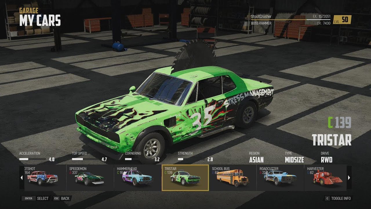Wreckfest Ep40 Customizing the Cars and Racing - YouTube