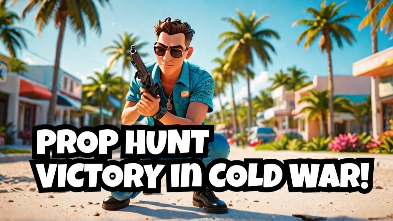 WINNING Prop Hunt Gameplay Using JUST a Pistol! - YouTube