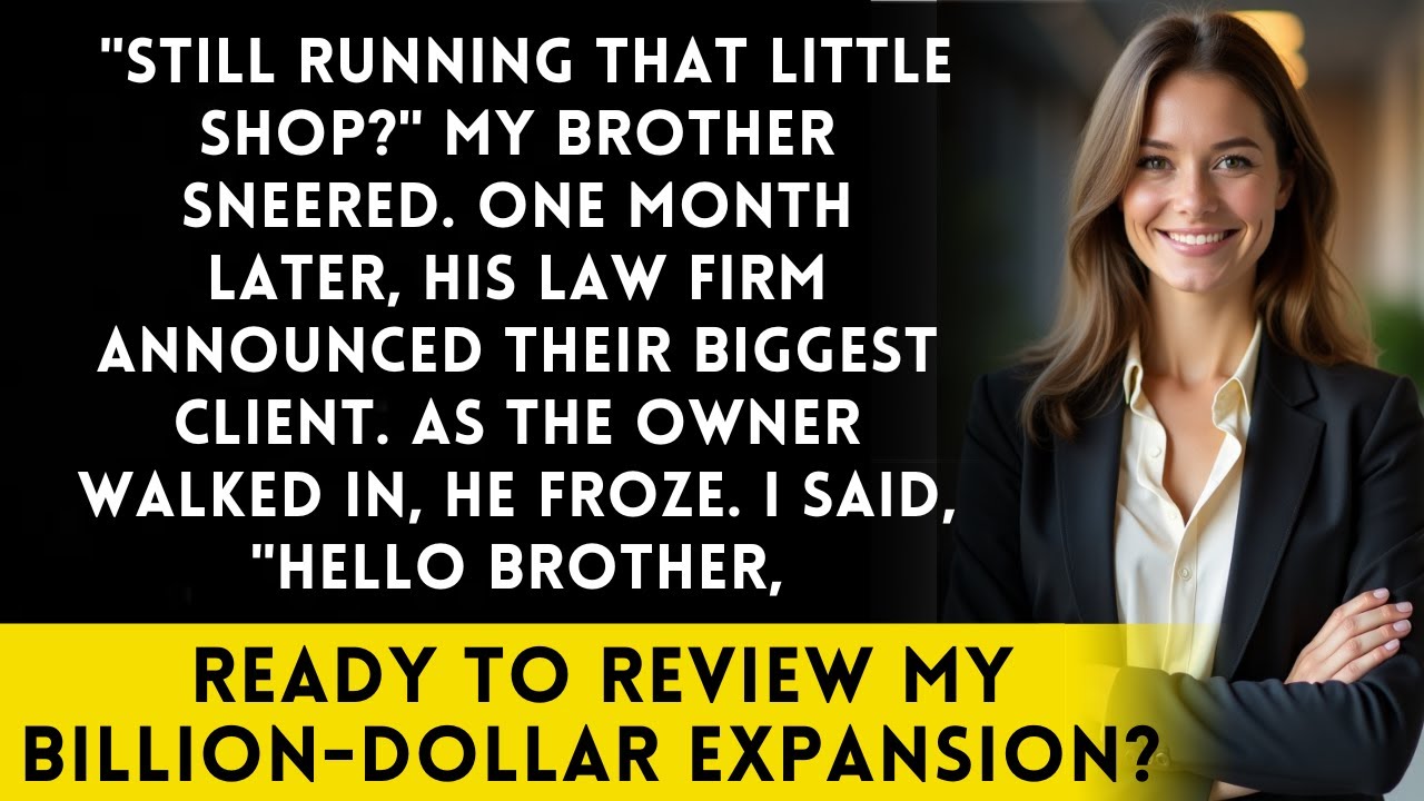 My Brother Laughed At My "Small Business" - Then His Law Firm Got A New ...