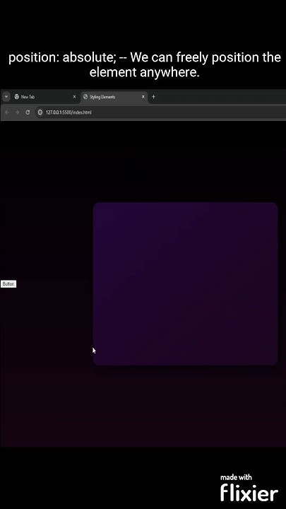 Css Position Absolute Css Html5 Html Webdevelopment Webdesign Css3 Programming Shorts