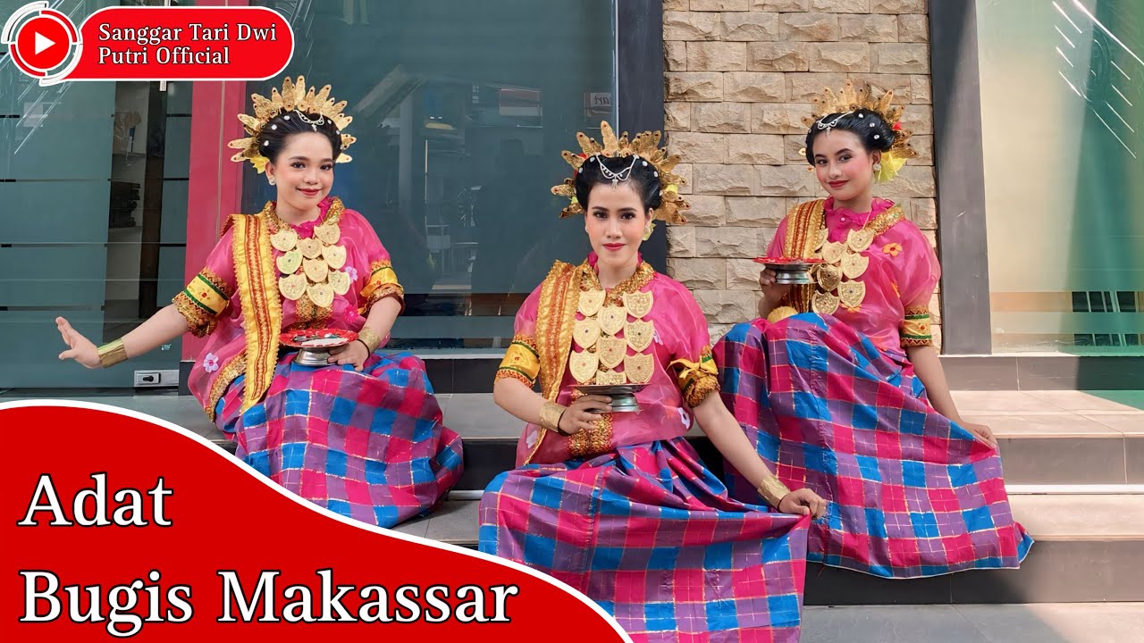 Tari Paduppa Pernikahan Adat Bugis Makassar Sulawesi Selatan - YouTube