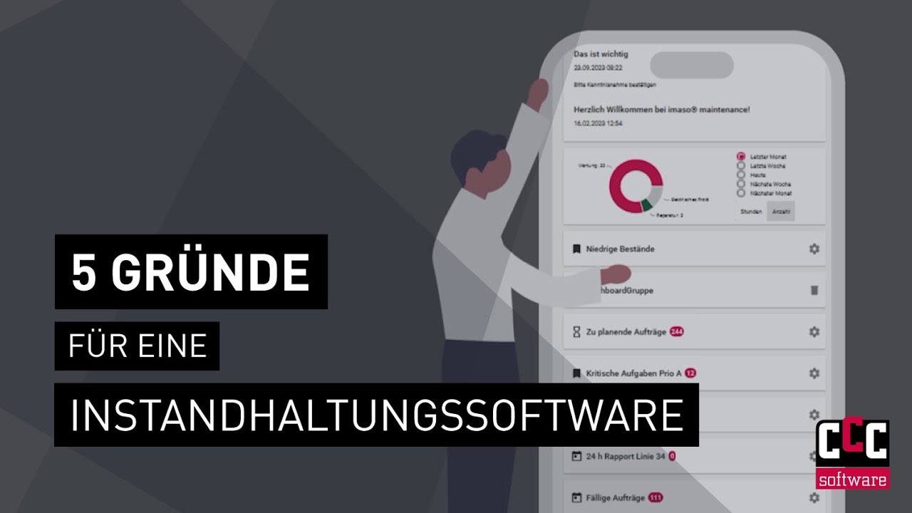 5 Gründe, warum Sie eine Instandhaltungssoftware nutzen sollten! - YouTube