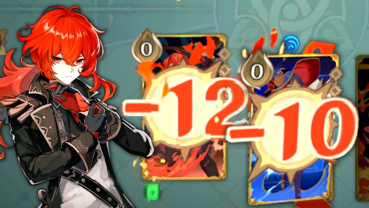 Sanest Diluc vs Diluc Match | Genshin Impact TCG - YouTube