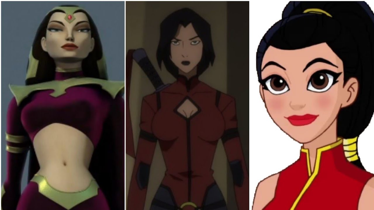 Evolution of DC's "Lady Shiva" in All Media. (DC Comics) (2002-2021 ...