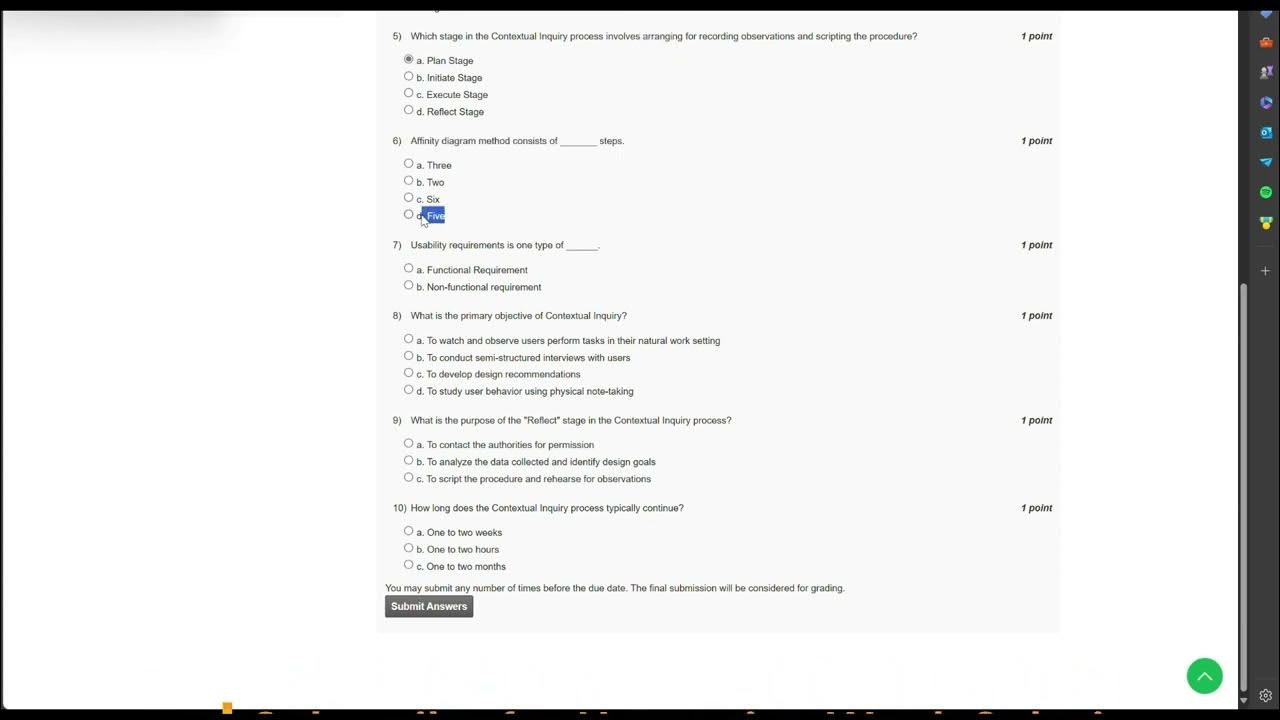 NPTEL Design & Implementation of Human-Computer Interfaces Week 2 Solution July 2024 | IIT ...