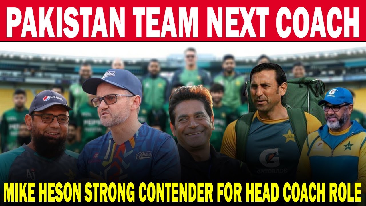 Mike Hesson Strong Contender For Pakistan Team Head Coach Role - YouTube