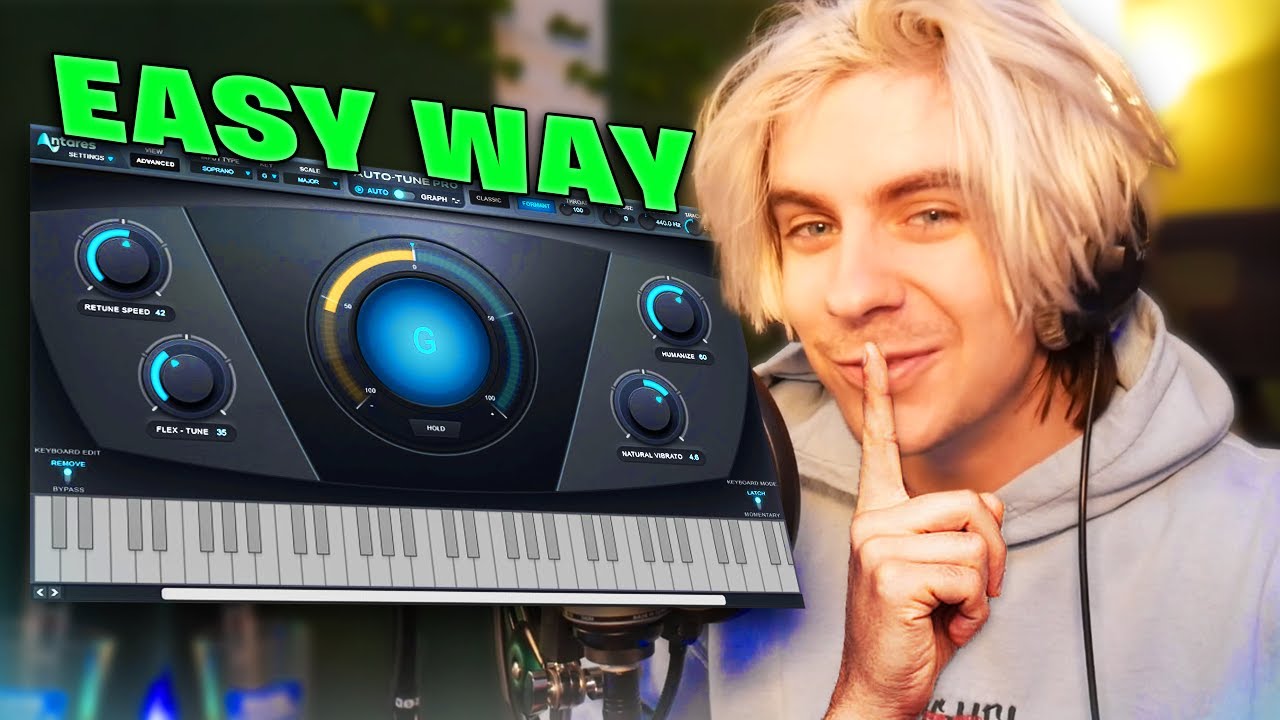 How to HIDE Your AUTOTUNE (EASY WAY) Tutorial - YouTube