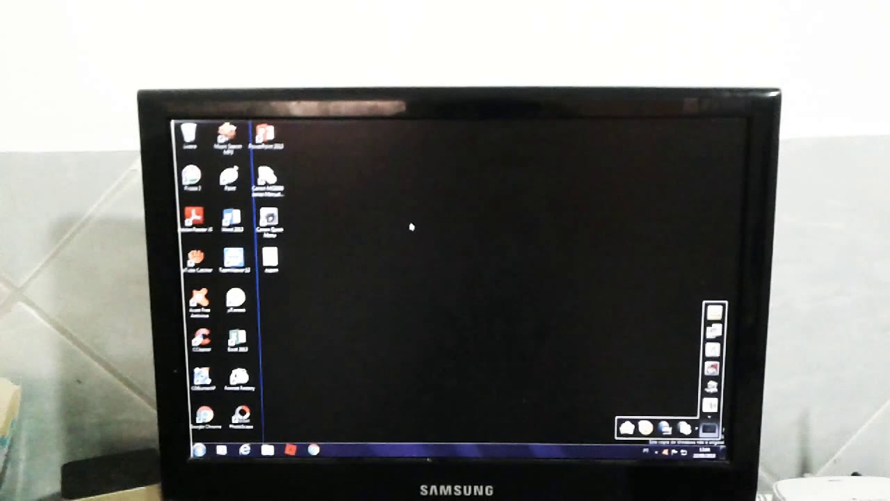 Como entrar no sua tela de comando do seu PC - YouTube