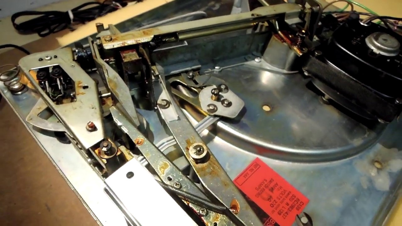 BSR 810 Repair Restoration Pulley Turntable PT.2 HiFi Record Player ...