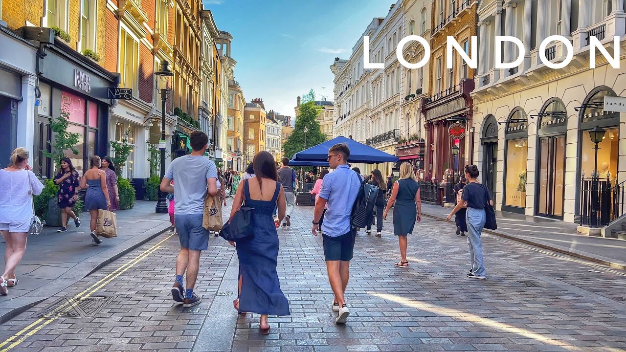 London City Walk | Walking the Bustling Streets of Central London ...
