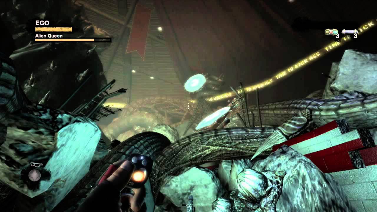 Duke Nukem Forever #12: Three boobed alien queen boss battle - YouTube