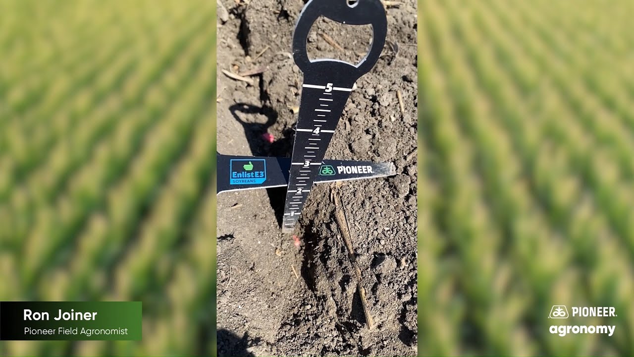 The Importance of Measuring Seed Depth After Planting - YouTube