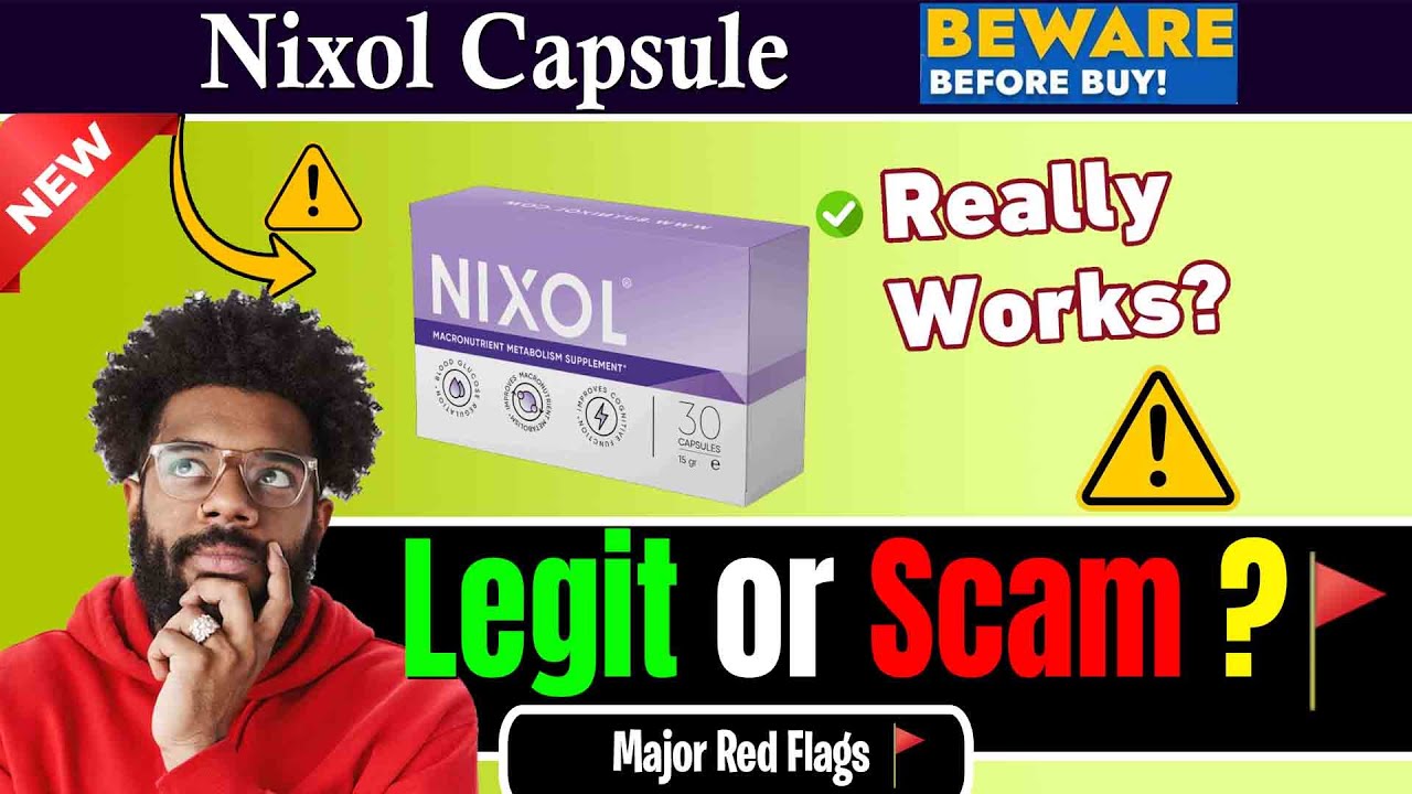 Nixol Capsule Review Legit or SCAM? "5 Major Red Flags⚠️🚩" - YouTube