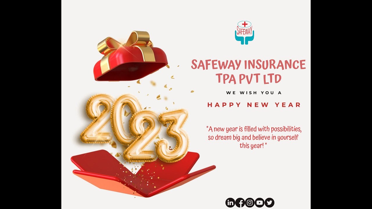 Happy New Year 2023 from Safeway Insurance TPA - YouTube