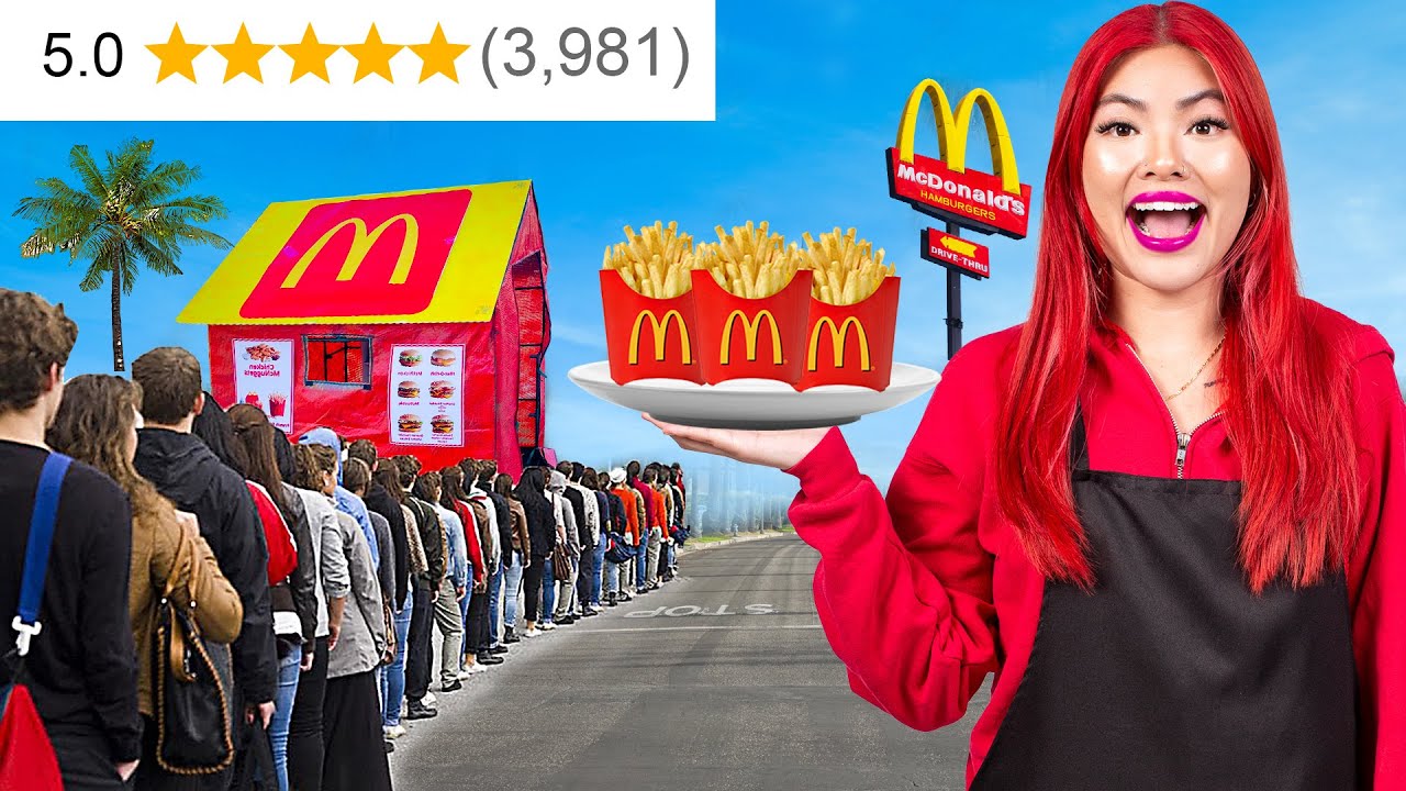 If Lily Ran a Fast Food Restaurant - YouTube