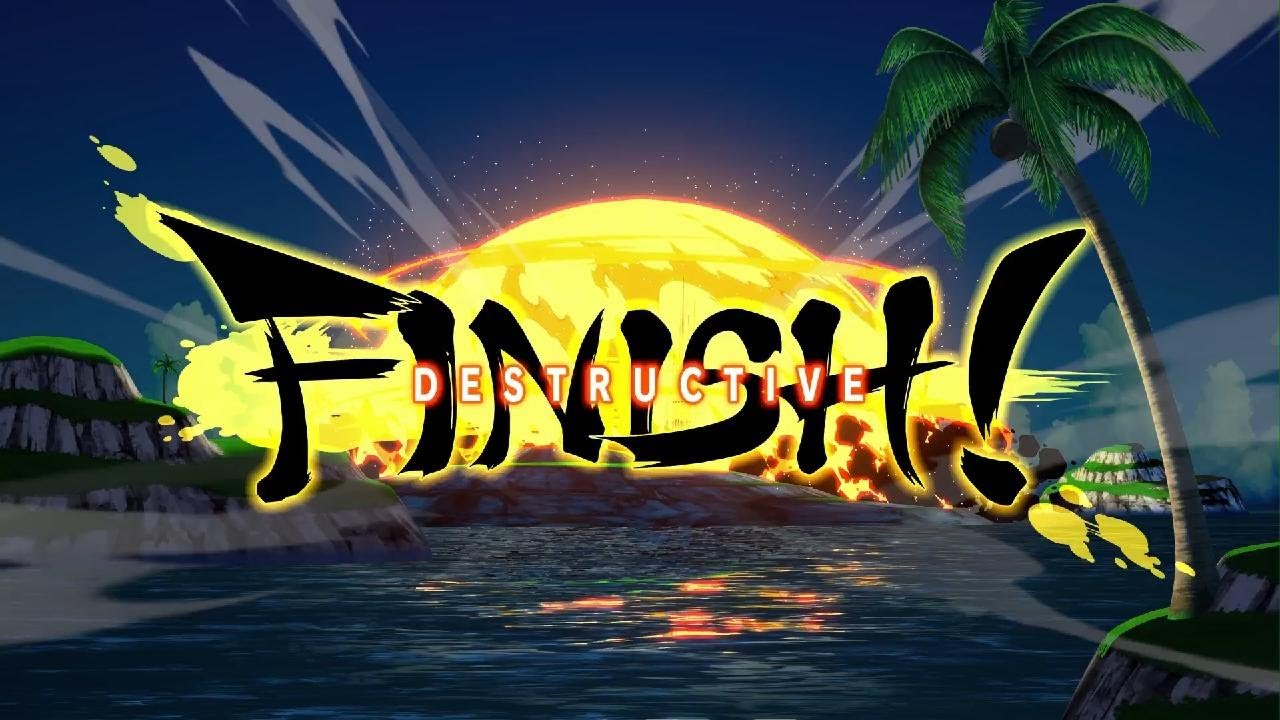 DRAGON BALL FighterZ destructive finish - YouTube