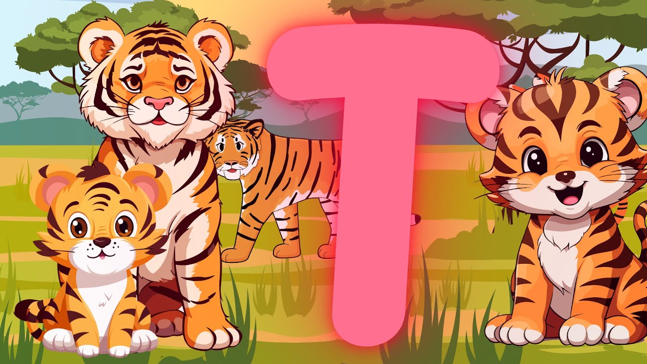 The letter T song | Learn the ABC | Hip hop | Nursery rhyme | Linky ...