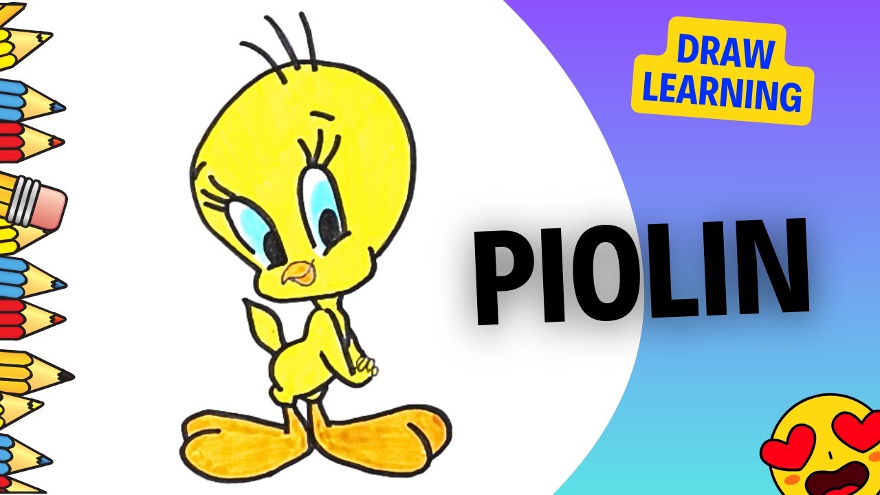 How to Draw PIOLIN While Learning SPANISH - YouTube
