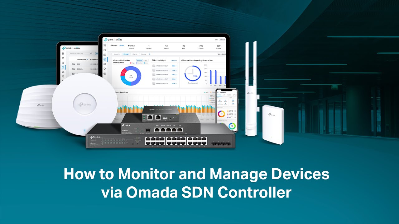 How to Monitor and Manage Devices via Omada SDN Controller - YouTube