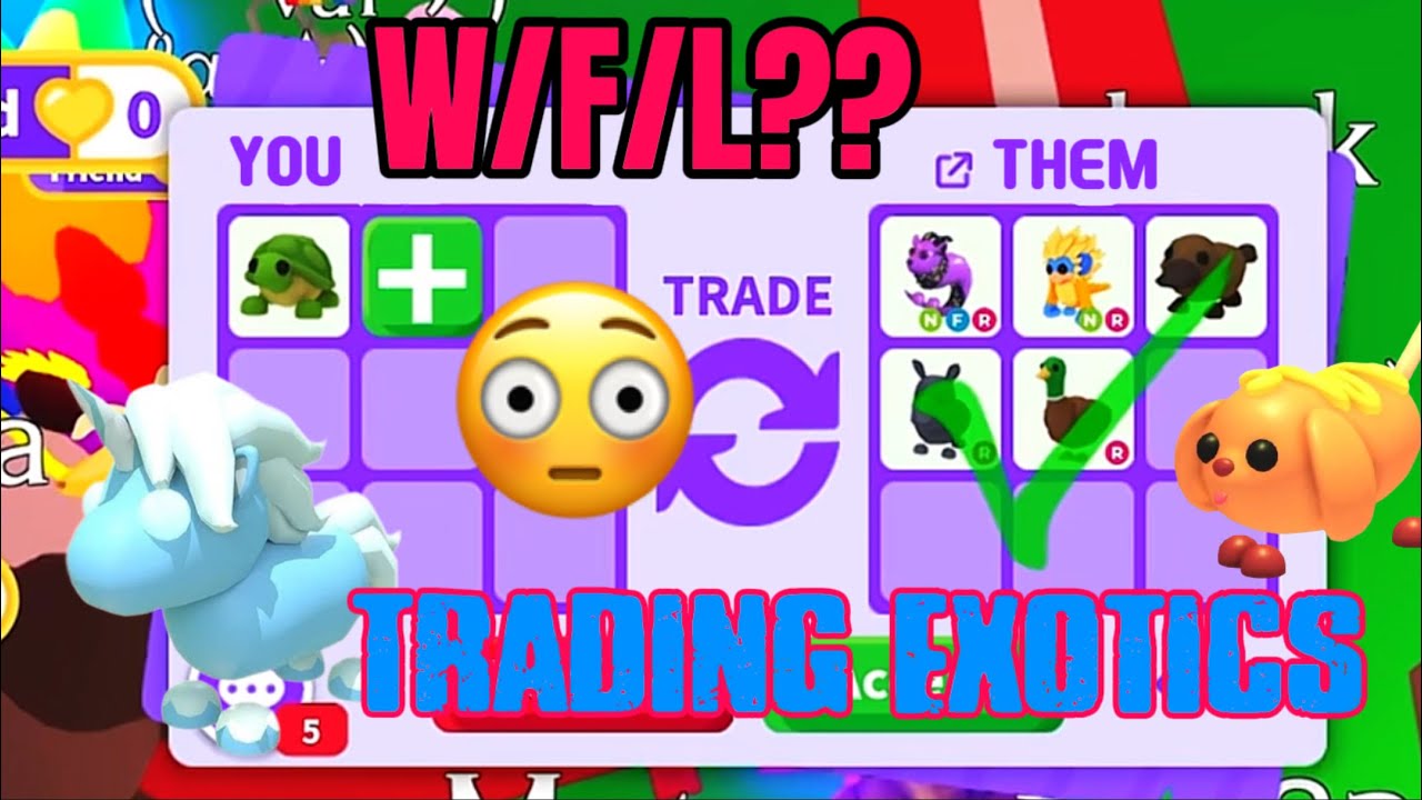 What Will People Offer For EXOTICS?? || Roblox ADOPT ME - Trading ...