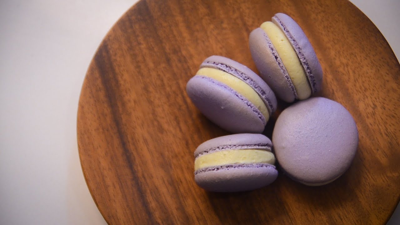 🍯🍠꿀고구마🍠🍯 마카롱 만들기 : Making Japanese Sweet potato Macarons - YouTube