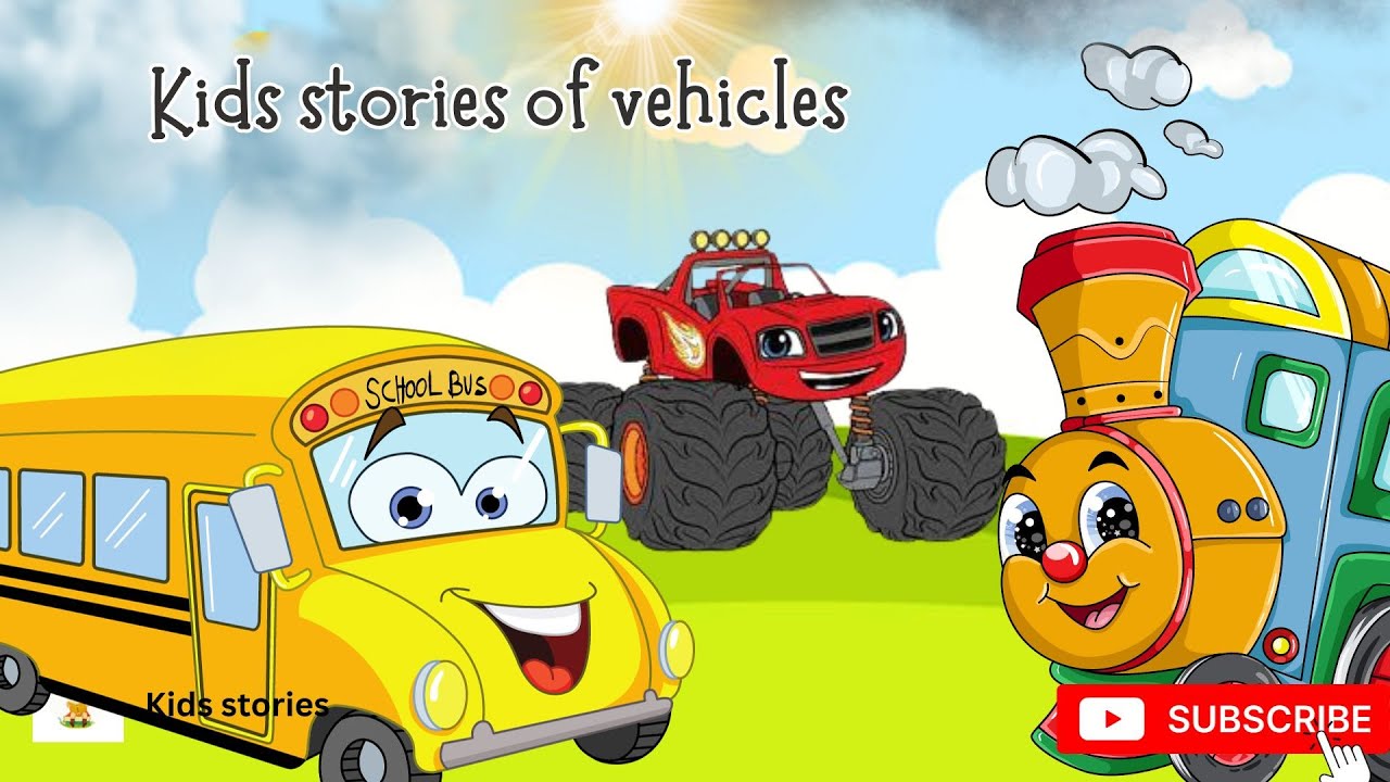 Kids stories of vehicles| English Stories for kid| Short Stories for ...