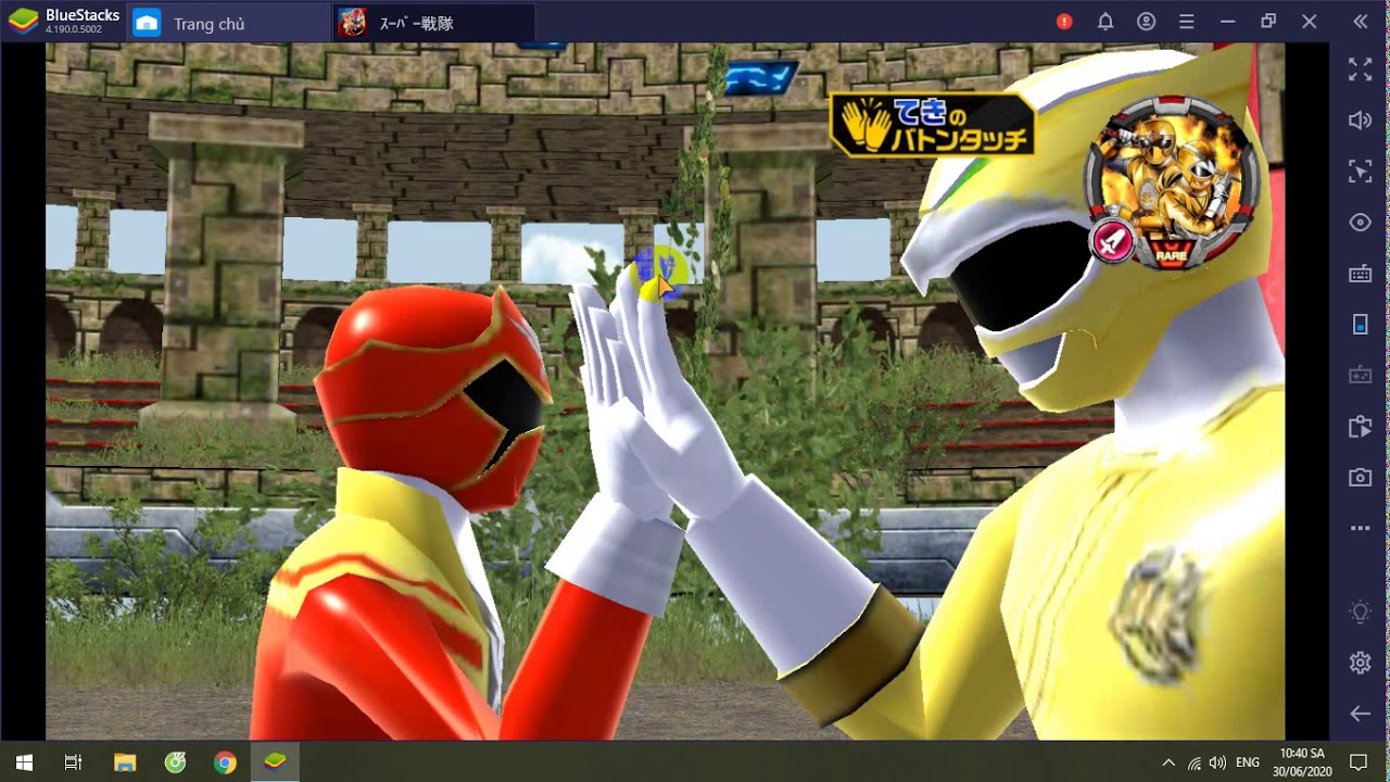 Super Sentai Legend Wars:Defeat BOSS rank S part 10(đội ngũ Legend ...