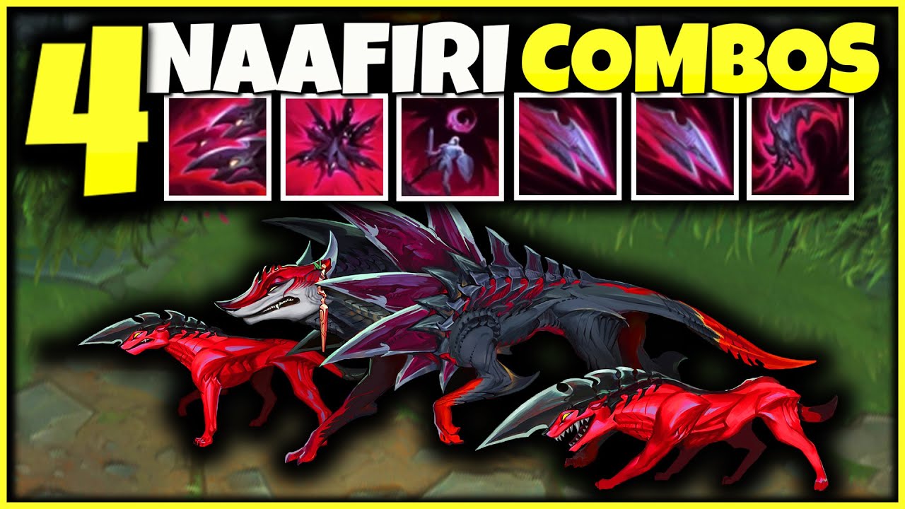New 4 Basic Naafiri COMBOS That You Can Easy Learn & Master| League of ...