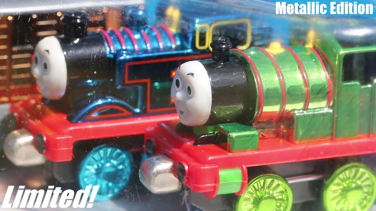 Limited Metallic Edition Take N Play Toby, Thomas and Percy Diecast ...