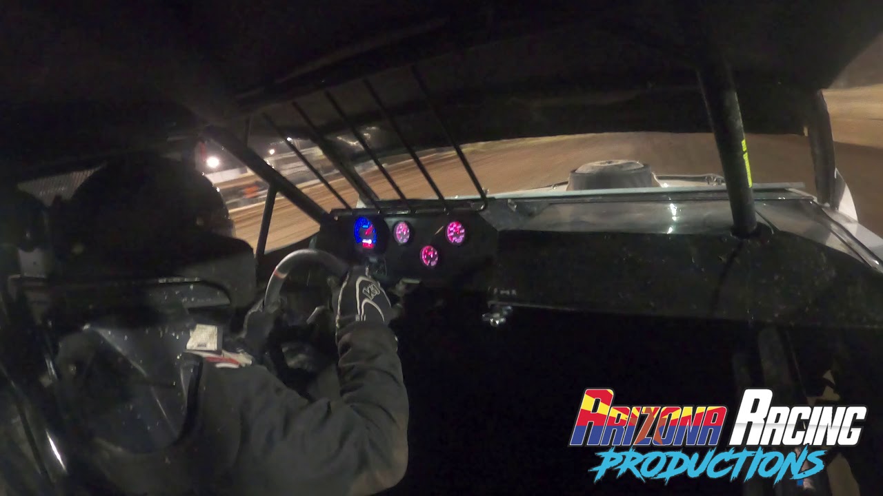 Bo Partain Stockcar Main at Arizona Speedway - YouTube