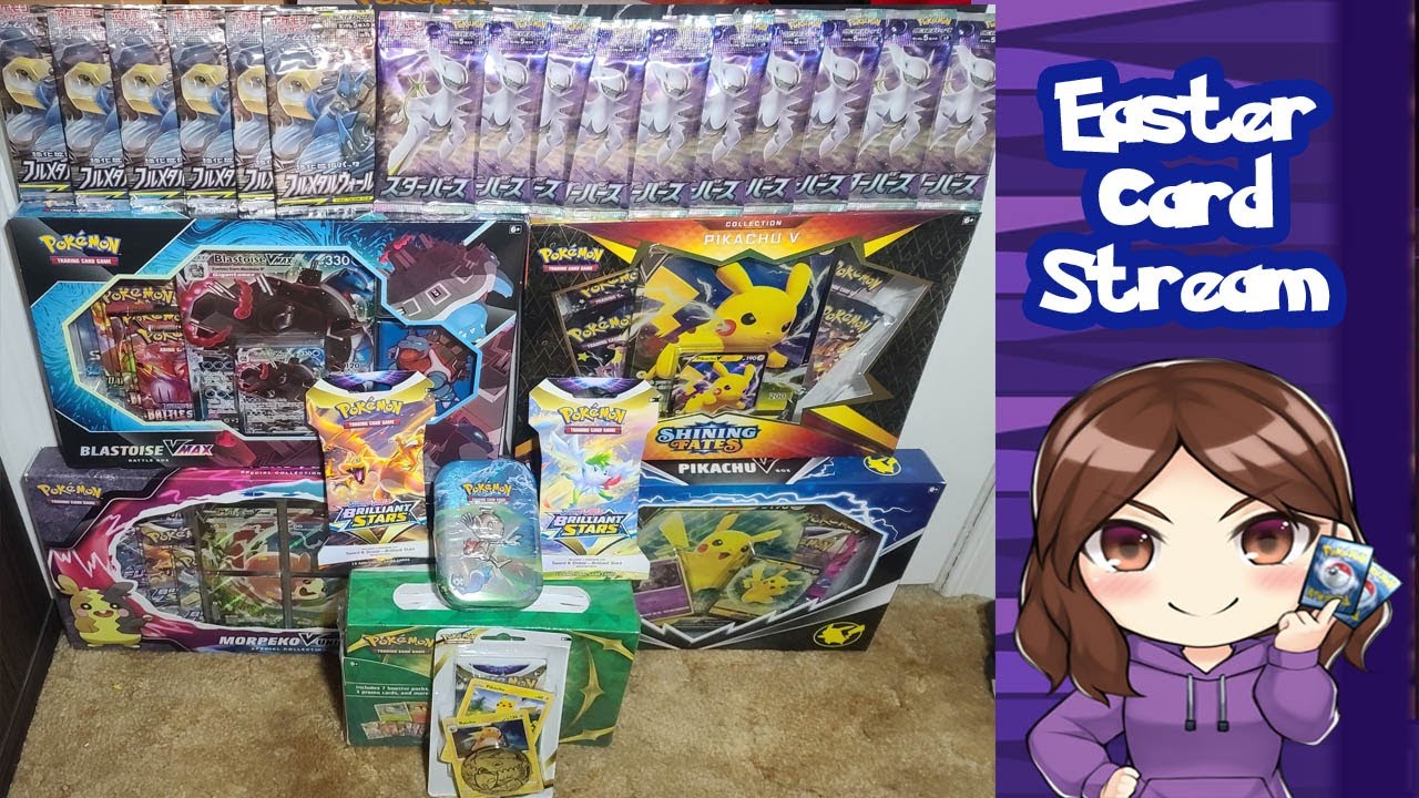 MASSIVE EASTER POKEMON CARD OPENING (Stream Archive) - YouTube