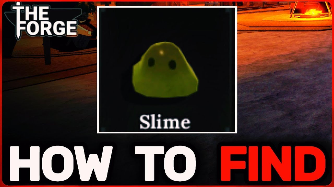 How To Find SLIME in The Forge! | Roblox - YouTube