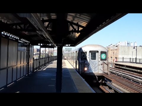 IRT Pelham Line at Elder Avenue Station - YouTube