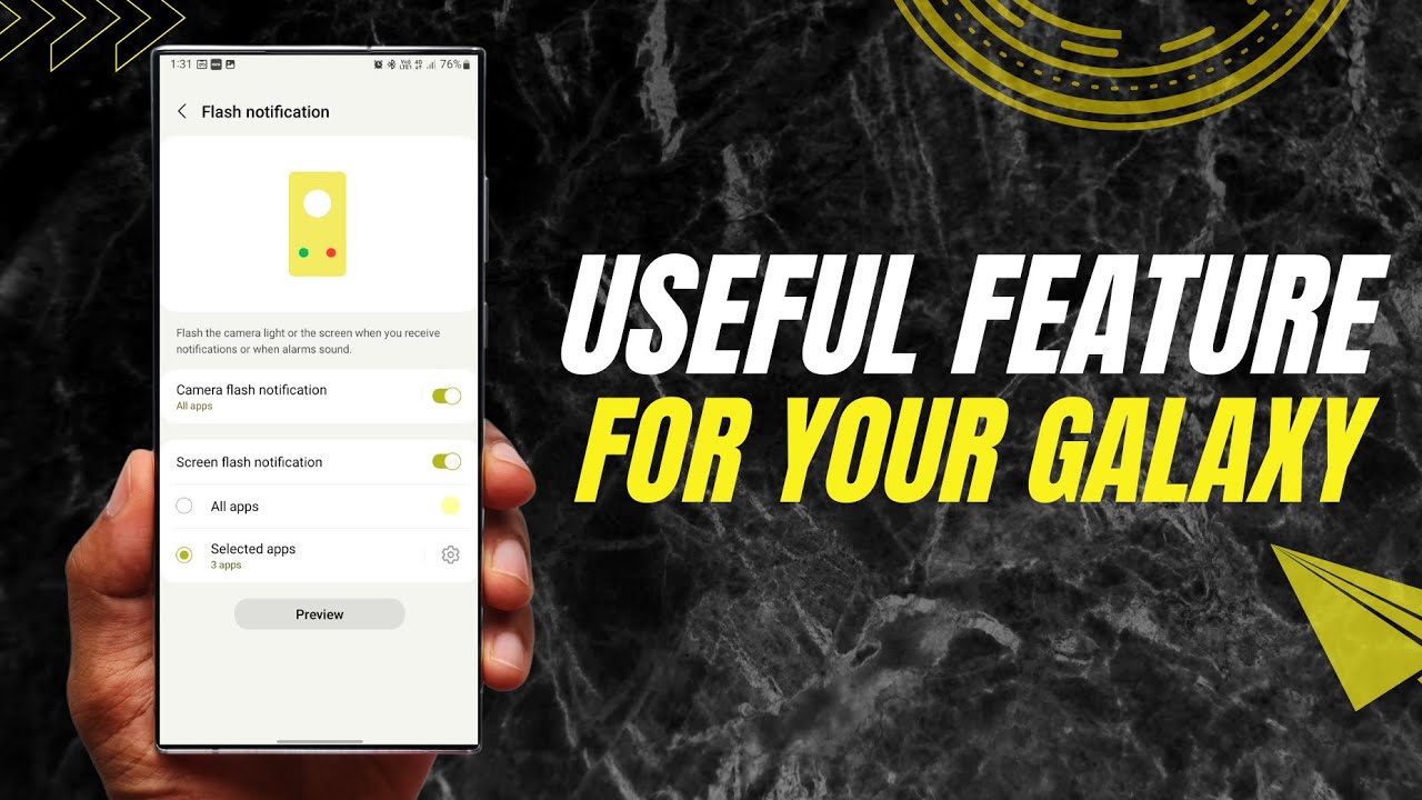 Useful Notification Feature for samsung Galaxy phone you should try ...