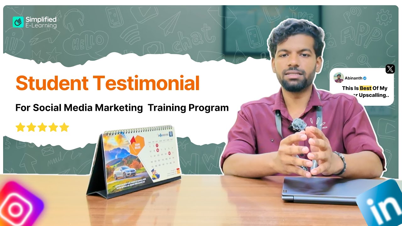 Student Testimonials For Social Media Marketing Executive Training at ...