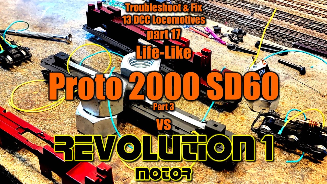 17 Proto 2000 SD60 REV1 Motor Installation Part 3 - YouTube