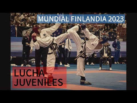 Nabernik Bian(ESL) vs  Bylund Jonathan(SUE) -70kg Final_Campeonato mundial de TKD ITF 2023 Finlandia