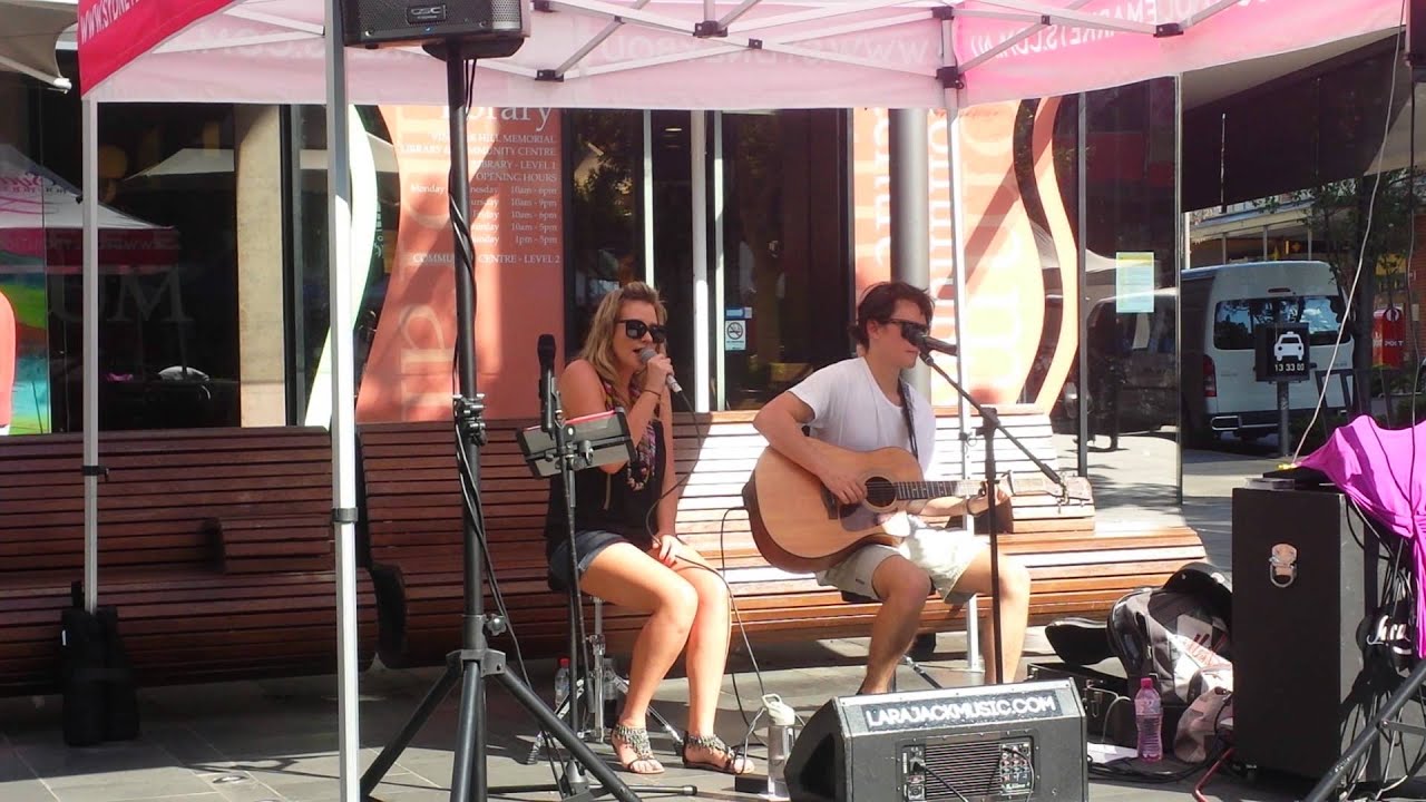 Lara & Jack performing I Will Wait at Rouse Hill 5.10.14 - YouTube