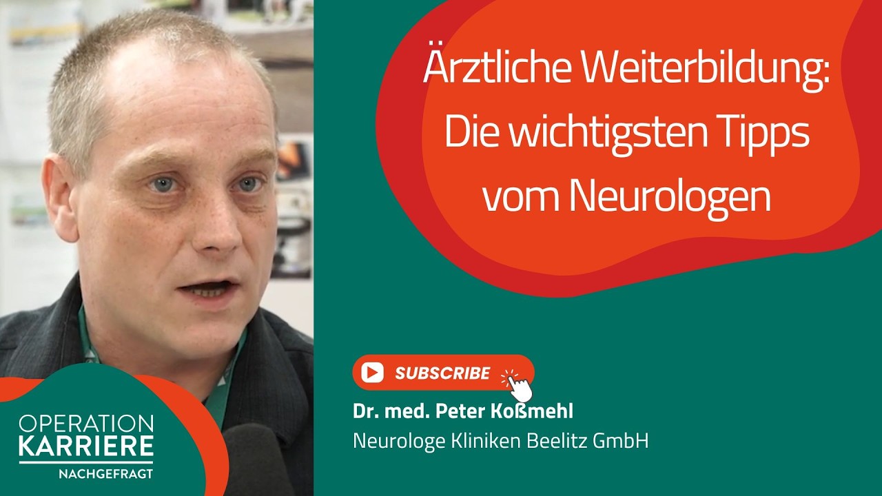 Kliniken Beelitz-Neurologe mit Botschaft an angehende und junge Ärzte ...