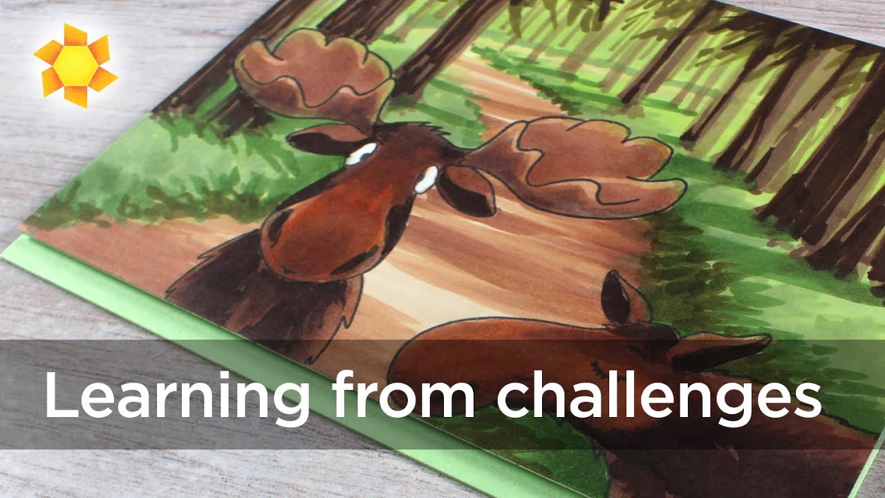 A pair of moose - and learning from our challenges - YouTube